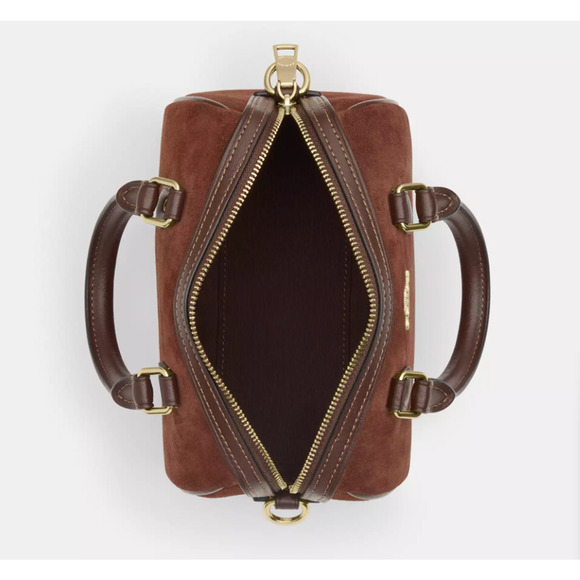 Coach | Bags | Coach Mini Rowan Crossbody Bag Ccf29 Suedeimvintage ...